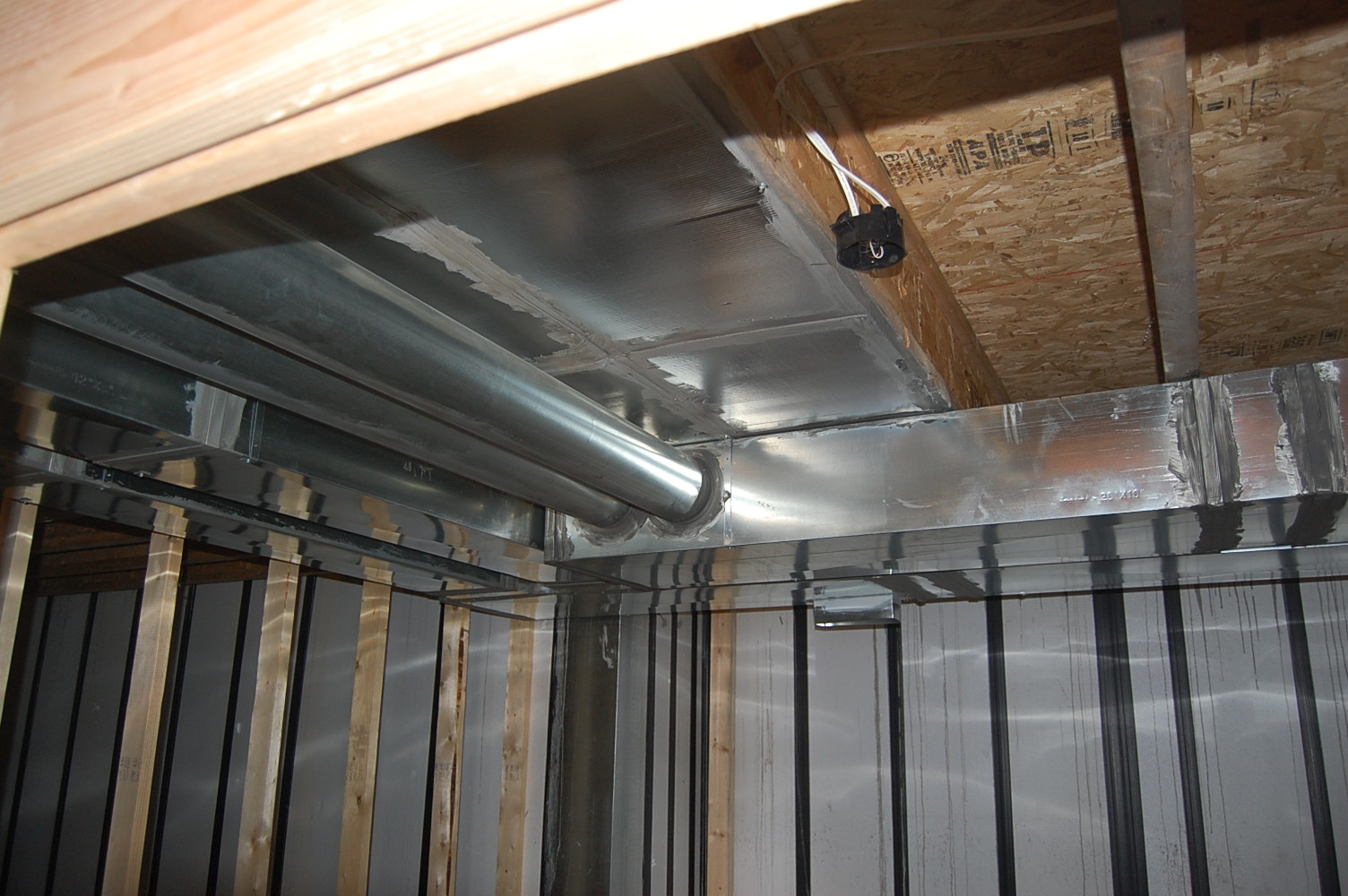 New Lizer Homestead: Electrical Rough ins