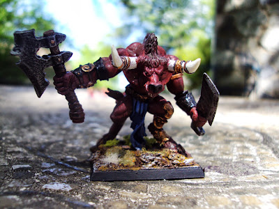 Tower of the Archmage: New Monster: Red Minotaur of The Golden Halls