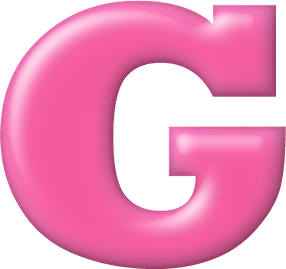 ® Colección de Gifs ®: LETRAS MAYÚSCULAS EN COLOR ROSADO