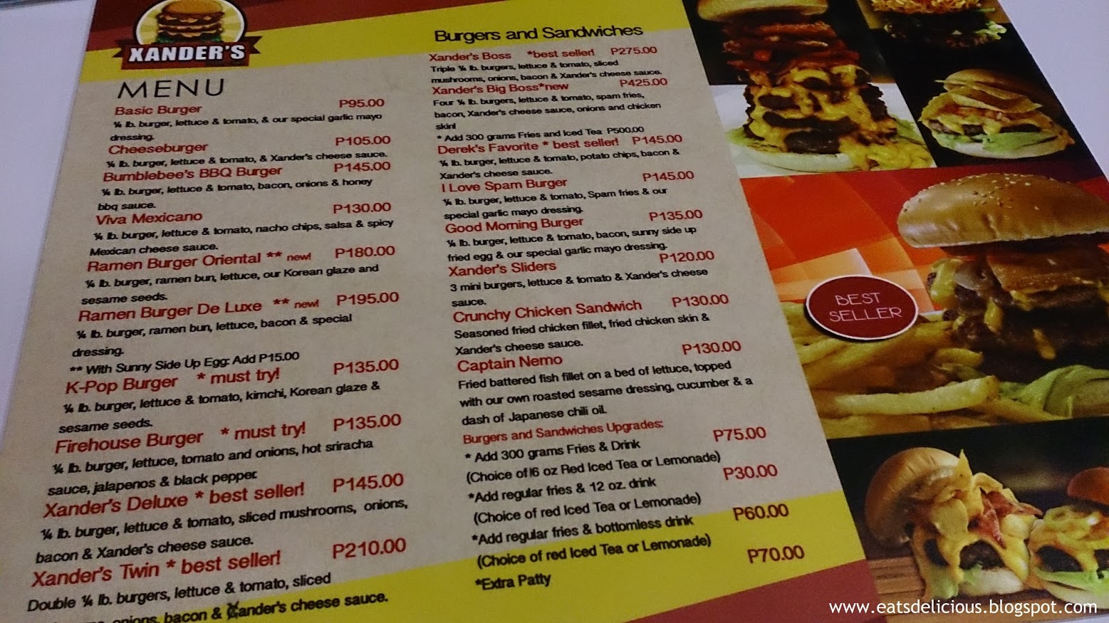 Xander's Diner in Las Pinas | Eats Delicious!