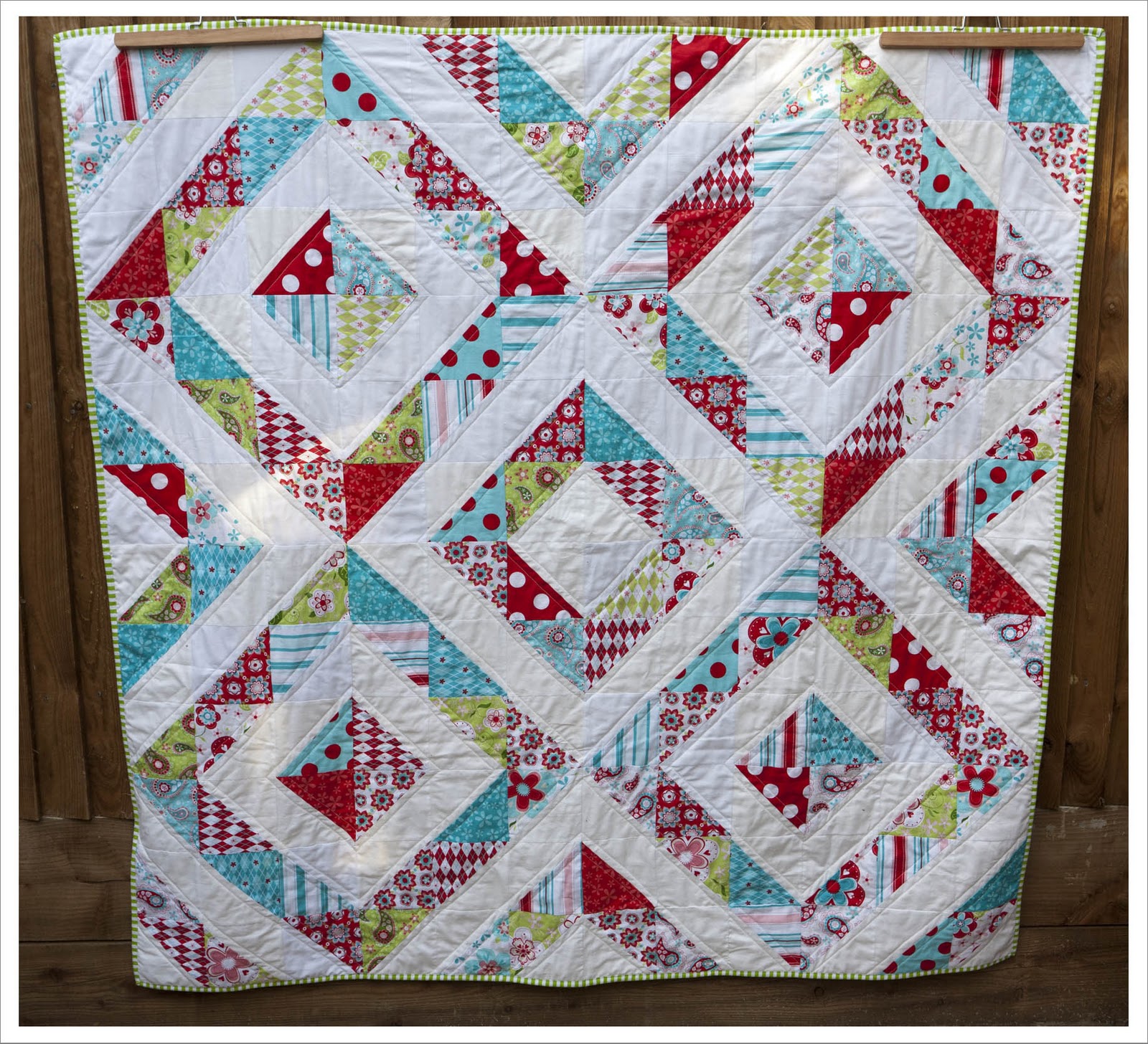 needles and lemons: Sugar and Spice - a finished quilt