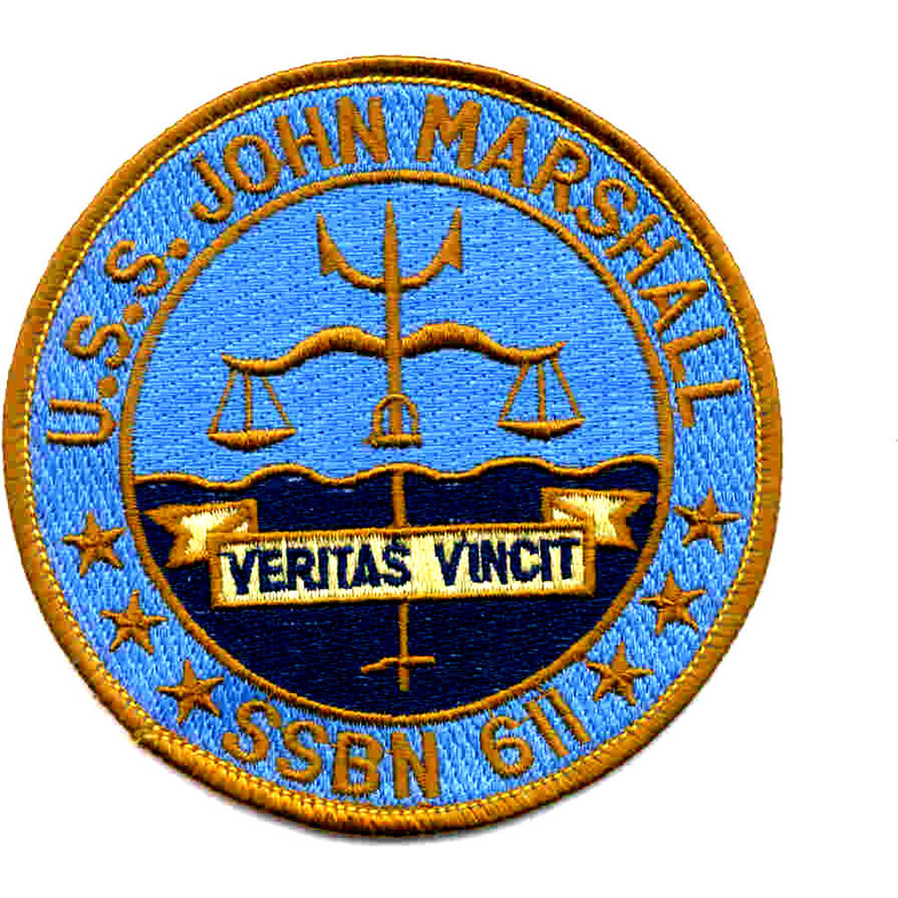 G.GYSSELS SHIPCOLLECTION: USS JOHN MARSHALL SSN 611 ex SSBN 611