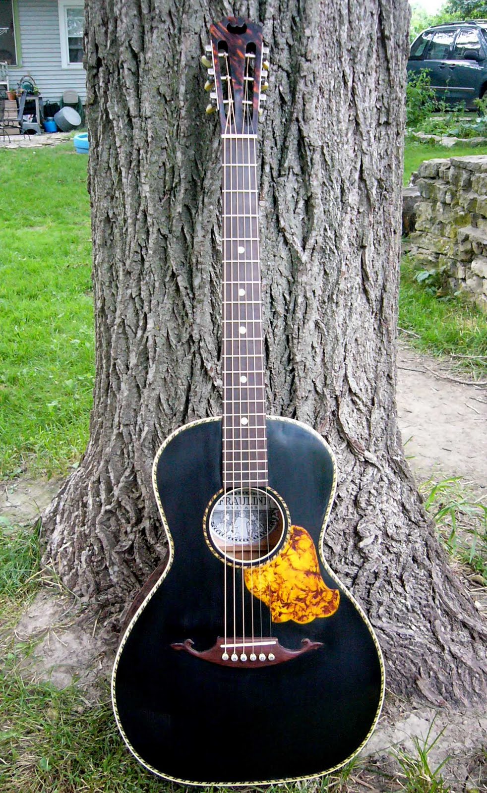 From the Bench Fraulini Guitars: Pickguards and Faux Tortoise