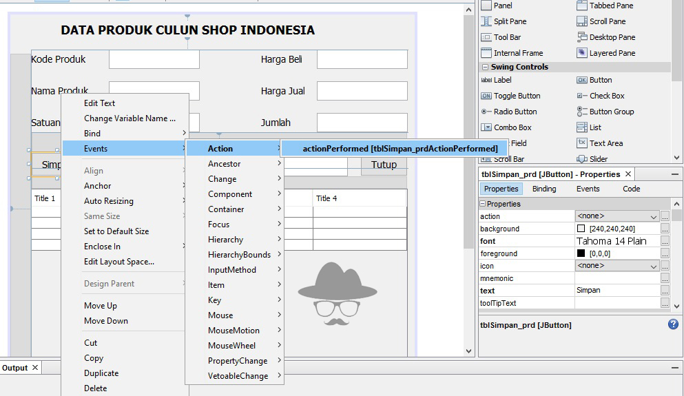 Simpan Data Di Mysql Dengan Netbeans Ide Programmer Java Dan Mysql