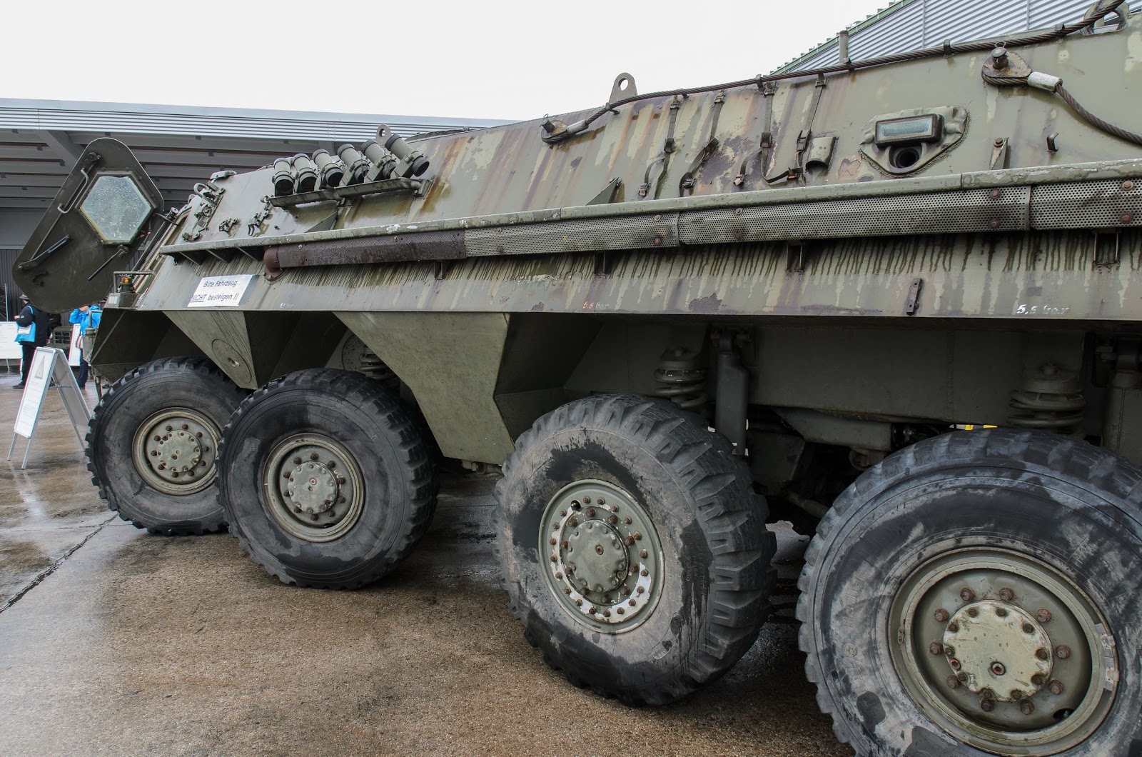 SNAFU!: Transportpanzer Fuchs 8x8 prototype...unknown armored vehicle!