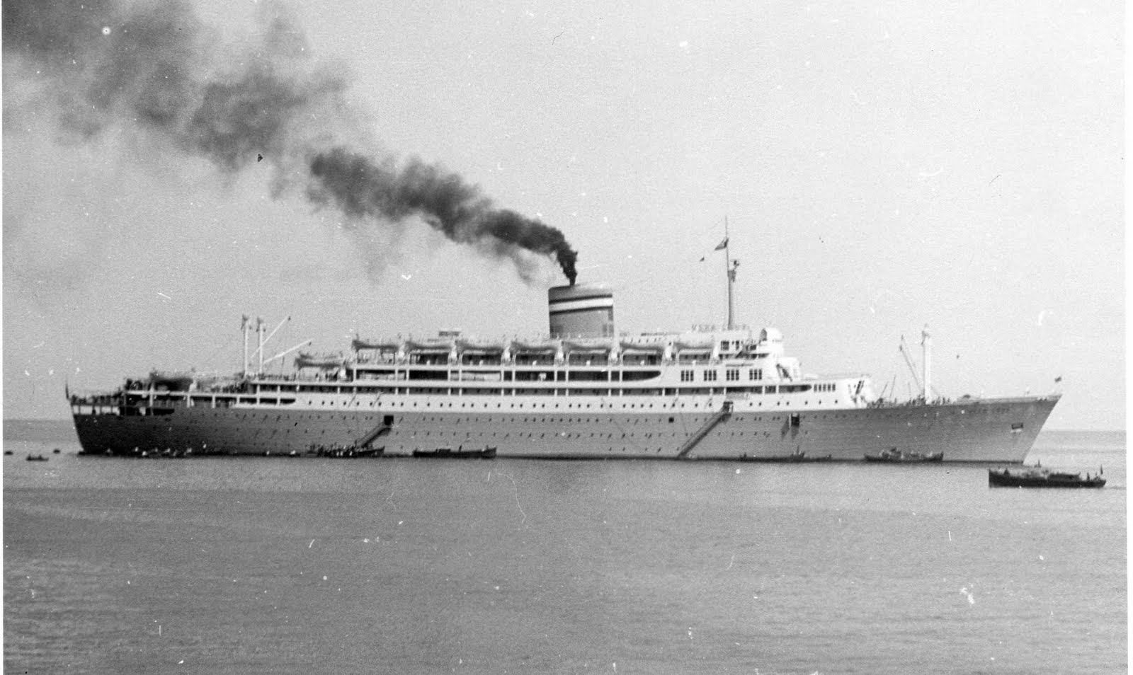 Portuguese liners "SANTA MARIA" and "VERA CRUZ"