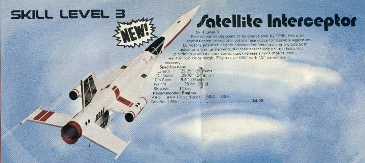 SpaceModeling: Estes Satellite Interceptor ( #1296) Building Notes and ...