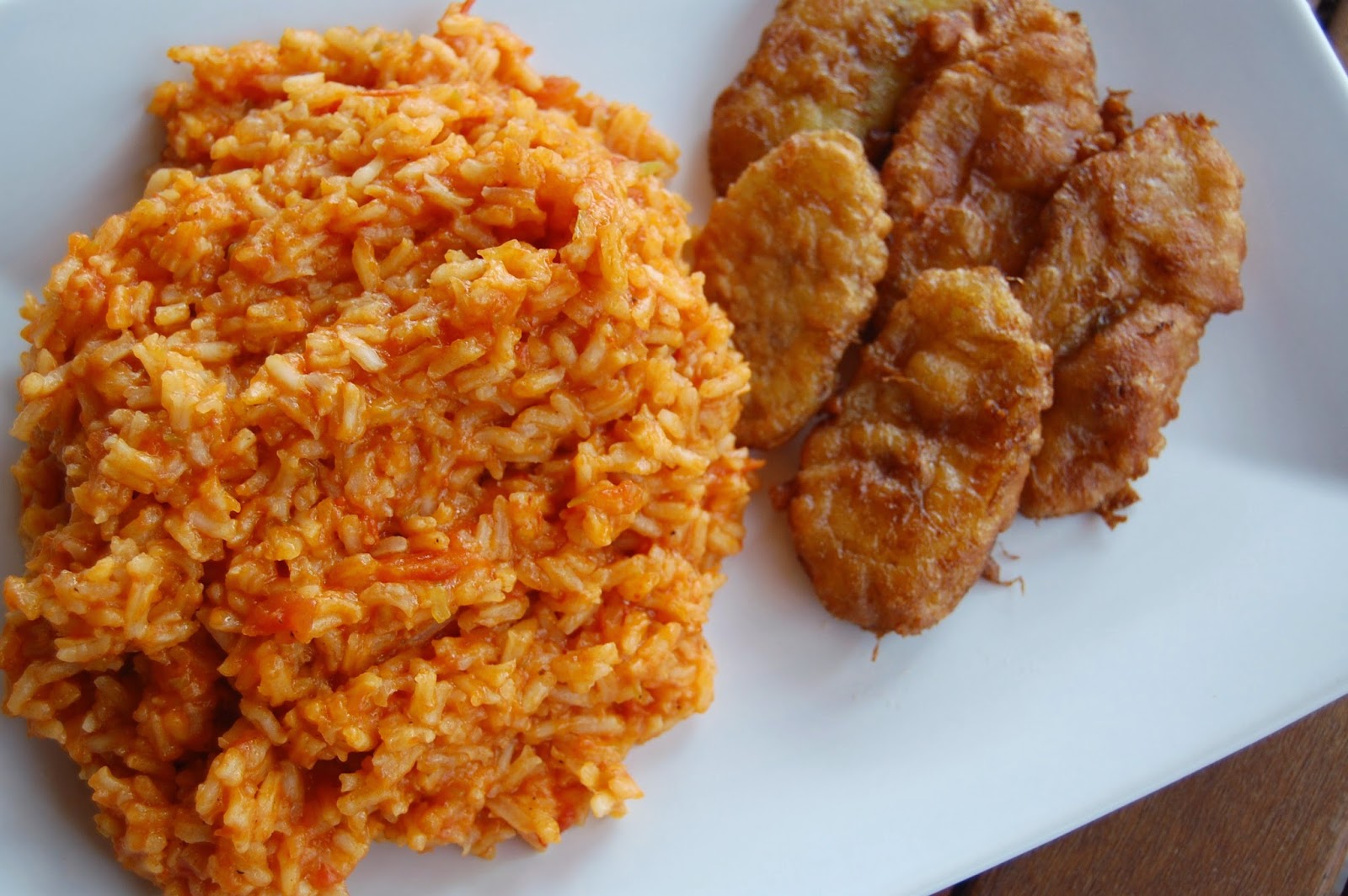 Sweet Dreams: Arroz Jollof con Plátano frito
