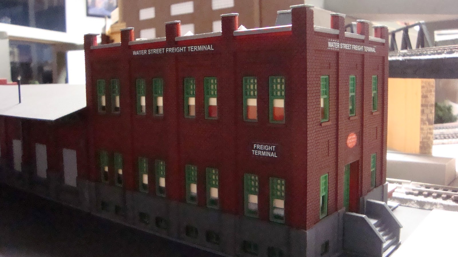 New York Central Train Layout: Water Street Freight Terminal