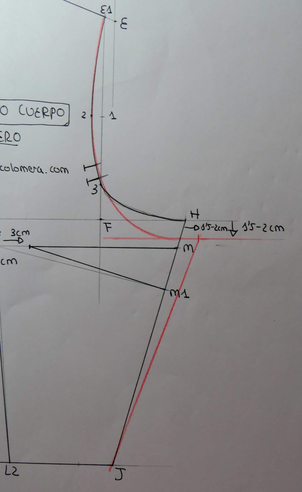 Cómo hacer el patrón de la manga base - Alejandra Colomera | Acf Studio