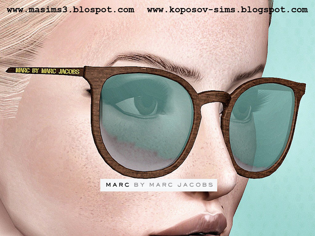 My Sims 3 Blog: Marc by Marc Jacobs Sunglasses by Koposov and MrAntonieddu