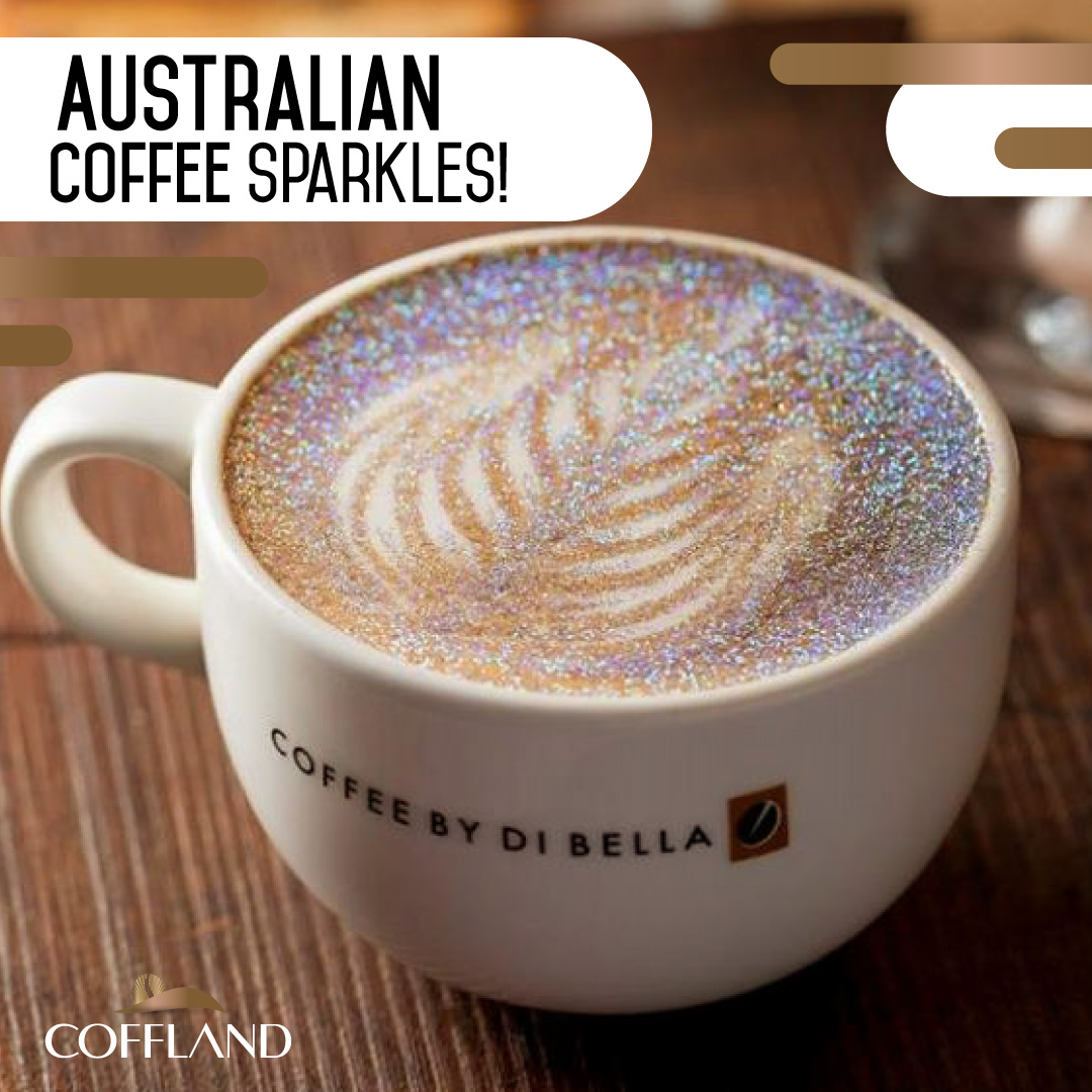 Coffland Corp: Amazing Glitter Coffee Trend That's Brightening up the World