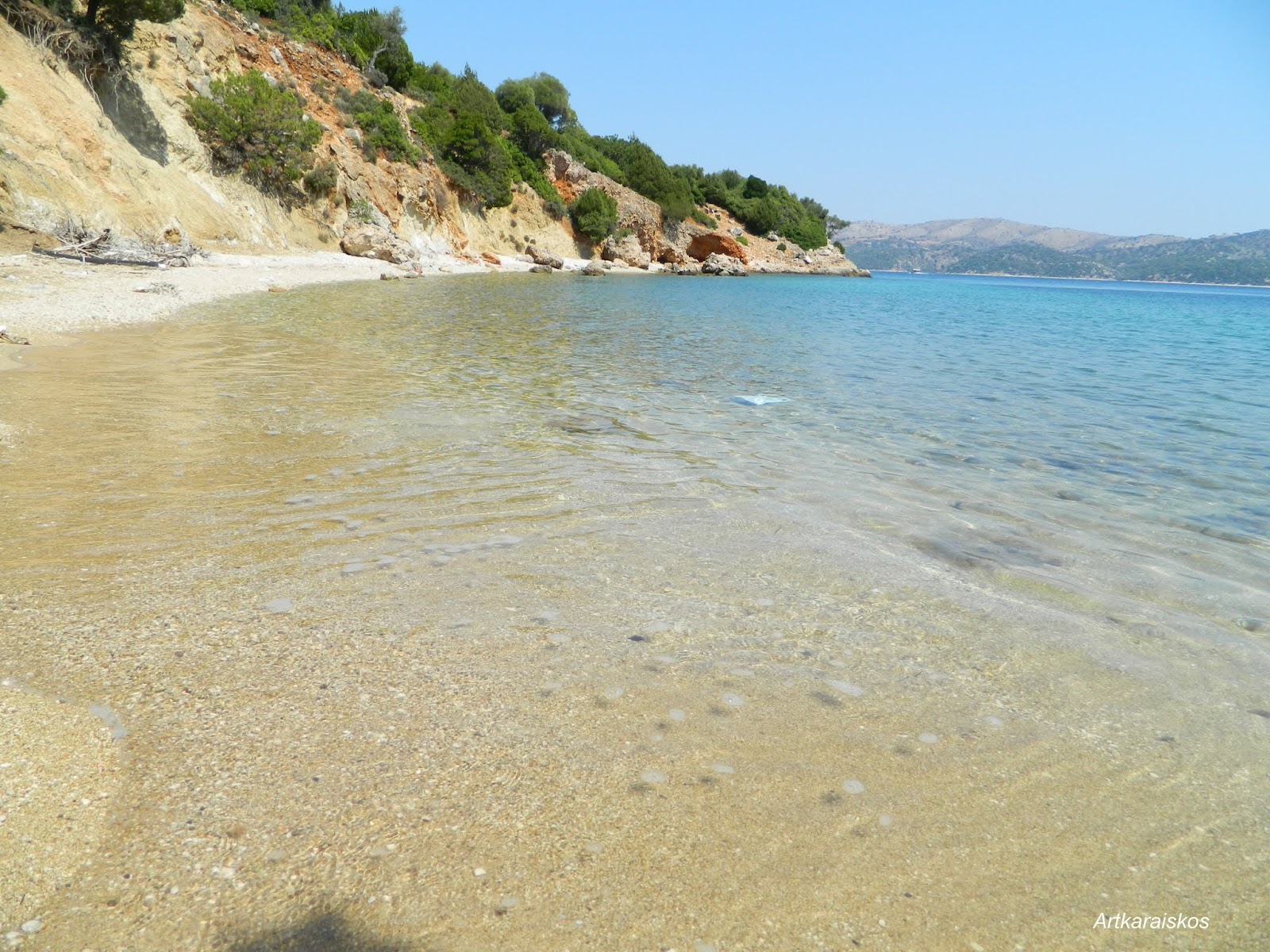 Η παραλία του Αγ Νικολάου Αστακός Αιτωλοακαρνανίας((φωτο) - ΜΠΑΜΠΙΝΗ ΙΝ