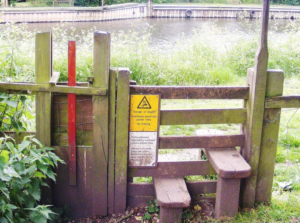 Staffordshire Photo: Stile for Wychnor dogs