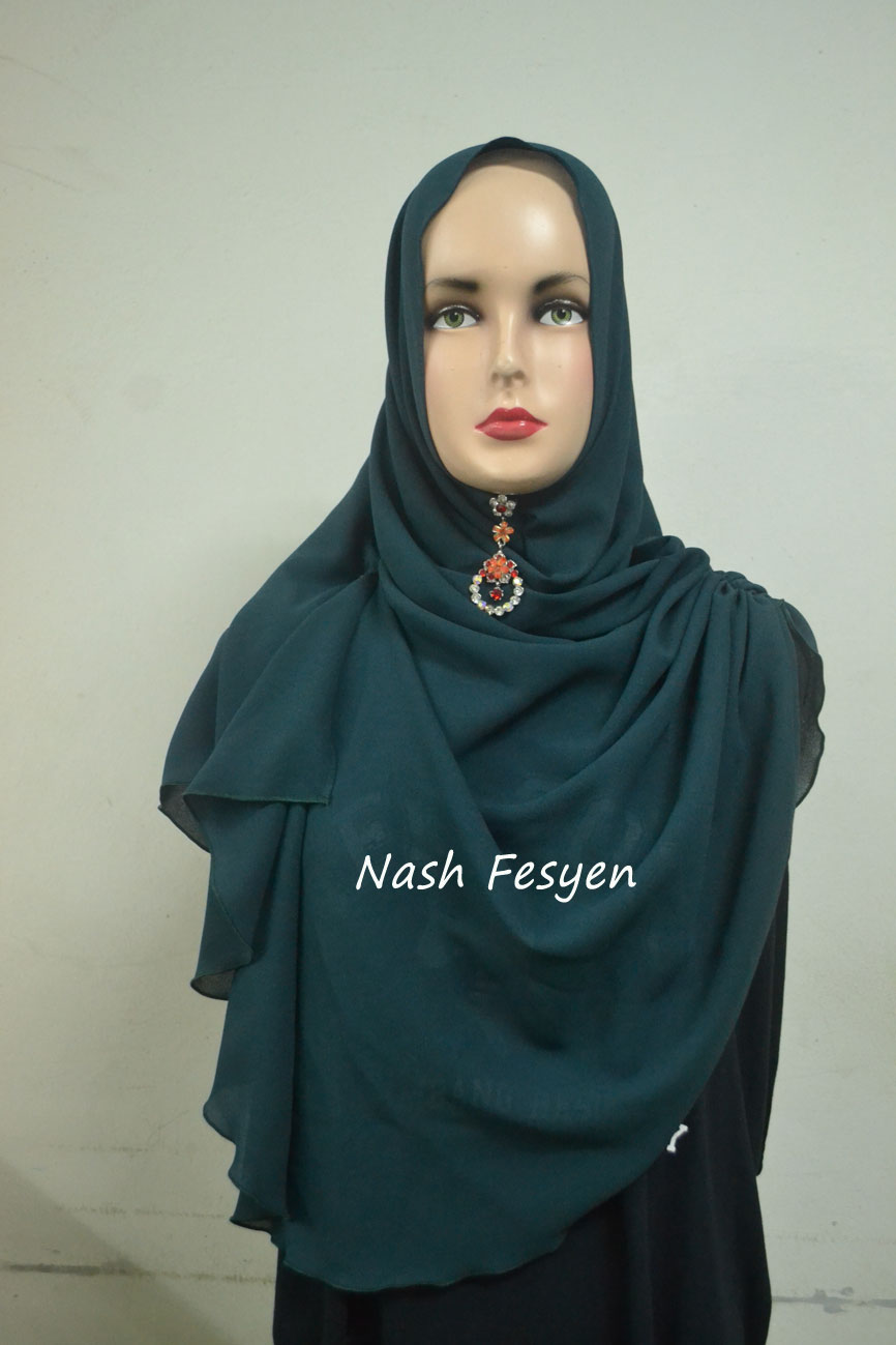 Nash Fesyen: Tempahan Pukal Shawl Dari Sarawak