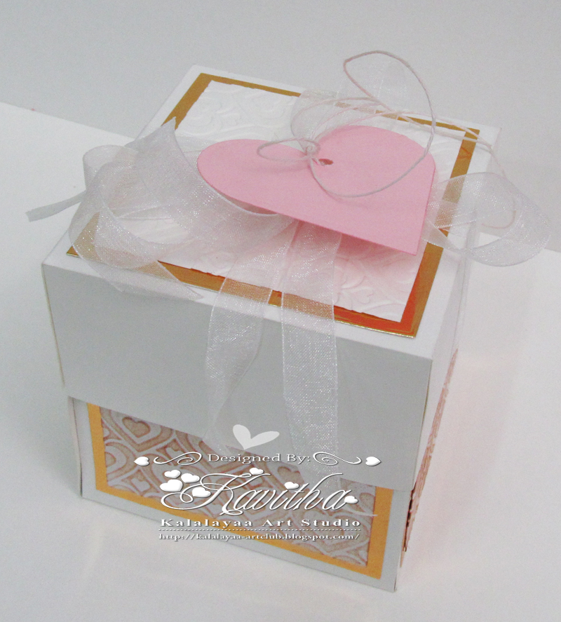 Kalalayaa's Art Stuido: WEDDING THEME EXPLOSION BOXES