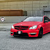 Mercedes-Benz W204 C63 AMG Red Matte | BENZTUNING