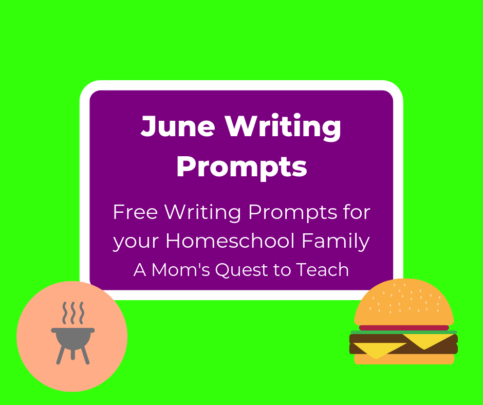 A Mom's Quest to Teach: Writing During the Month of June: Free Writing ...