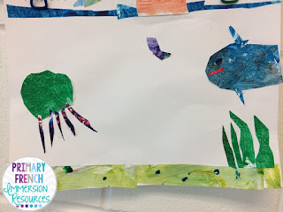 Eric Carle art - Primary French Immersion Resources
