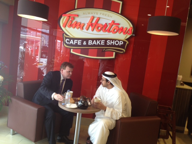 A Canadian in Abu Dhabi, UAE: Tim Hortons in Abu Dhabi, UAE and ...
