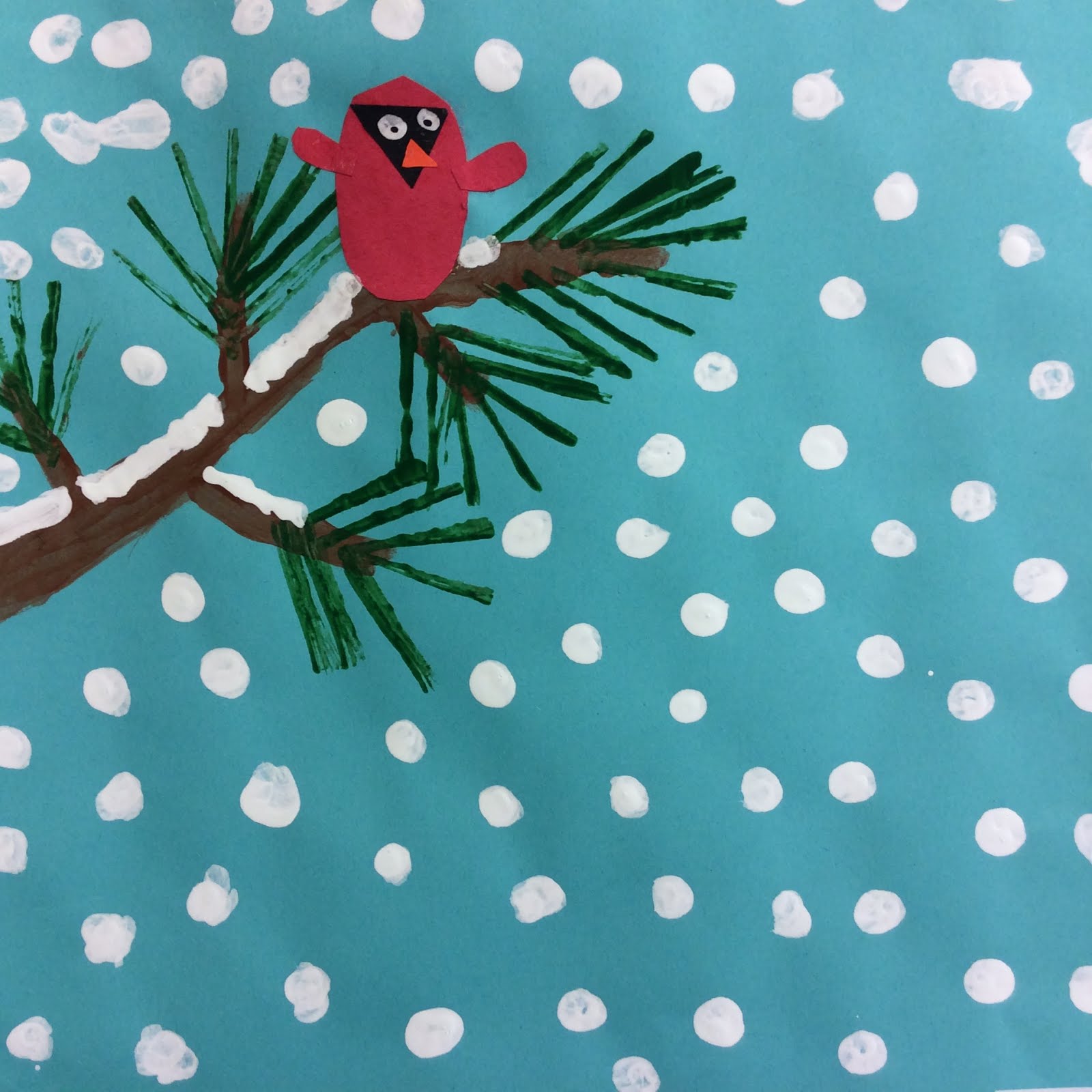 Mini Matisse: Winter Birds