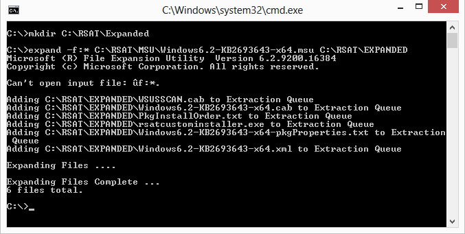 Maurice Daly It Admin Blog Installing Windows 8 Remote Server Administation Tools Rsat
