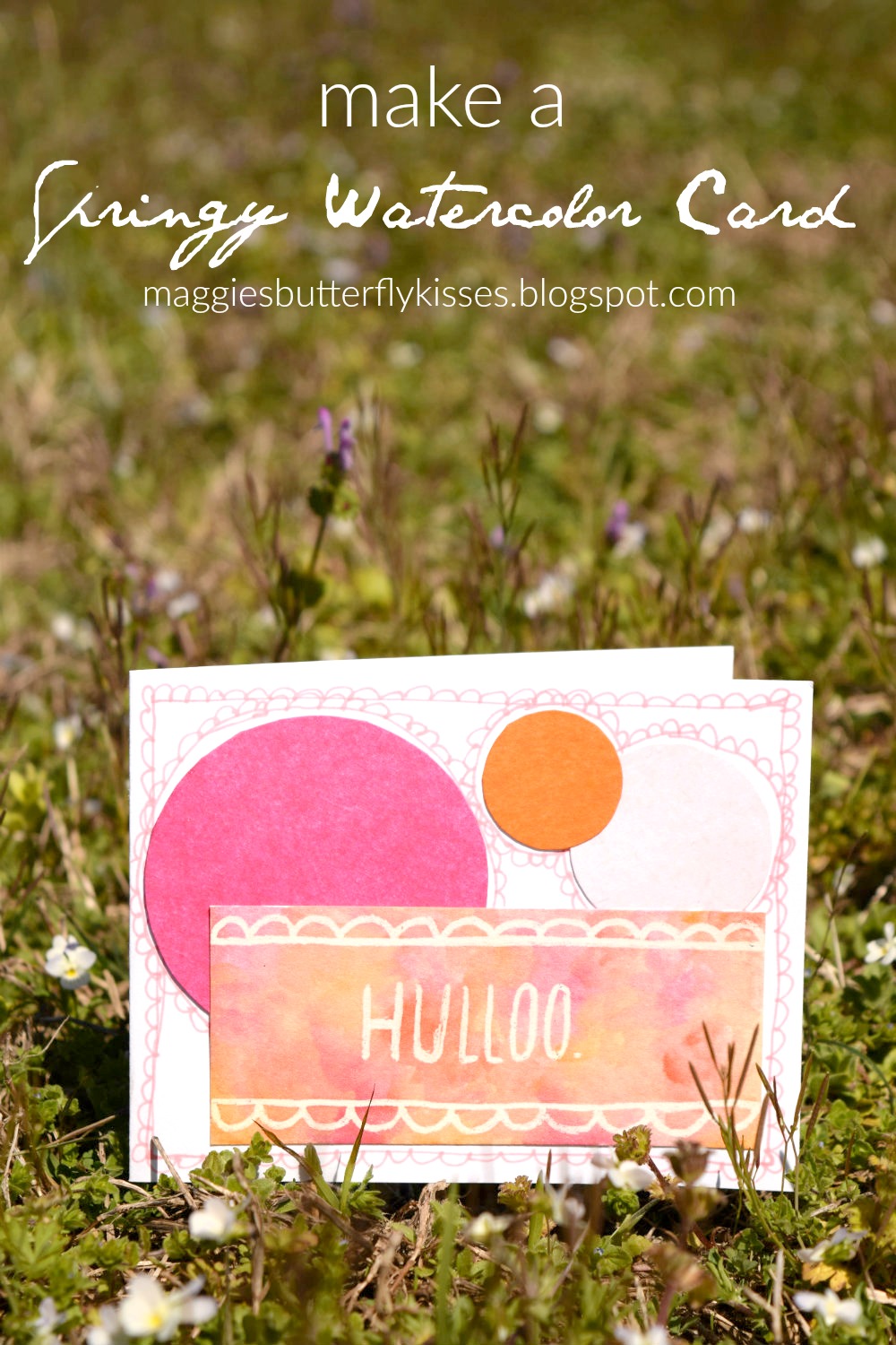 Butterfly Kisses: Make a Springy Watercolor Card