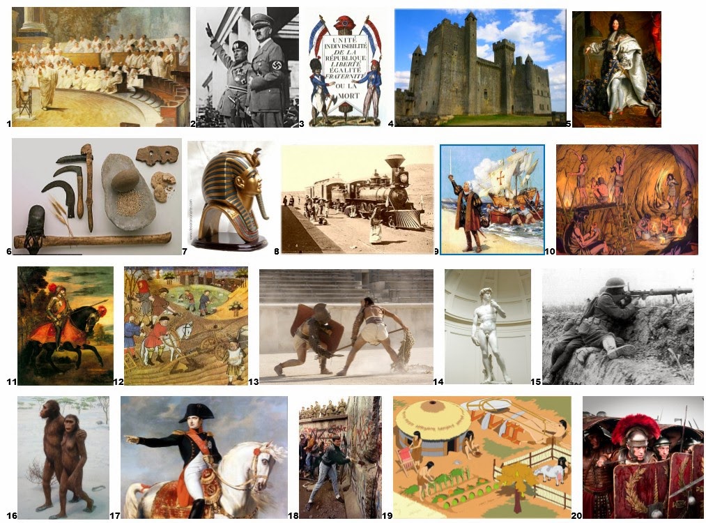 Blog de Sociales 1º ESO : LA HISTORIA: SUS ETAPAS Y FUENTES