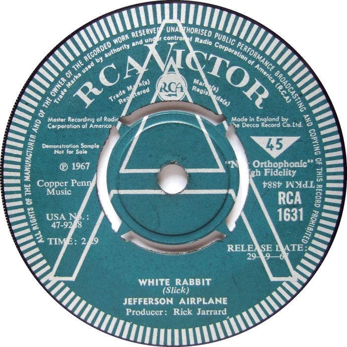 Stealing and giving odour: Jefferson Airplane - "White Rabbit"