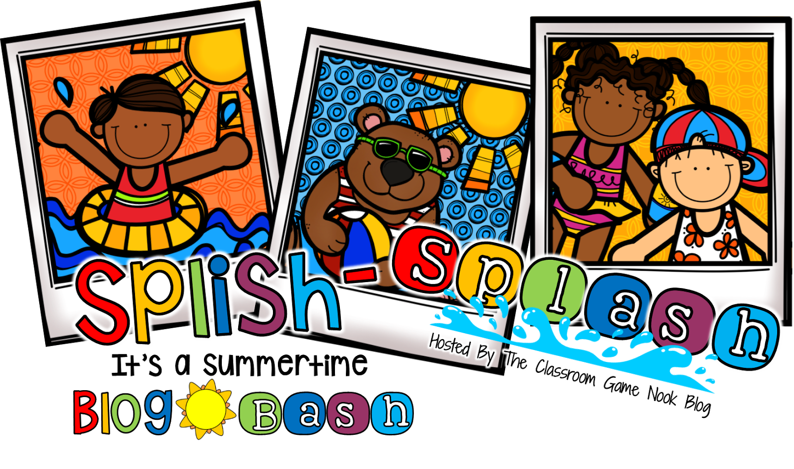 Christina's Kinder Blossoms: Splish-Splash: Blog Hopping Bash