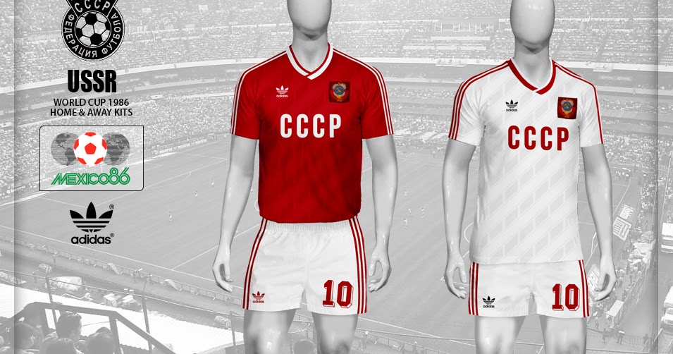 Kire Football Kits: Soviet Union kits World Cup 1986