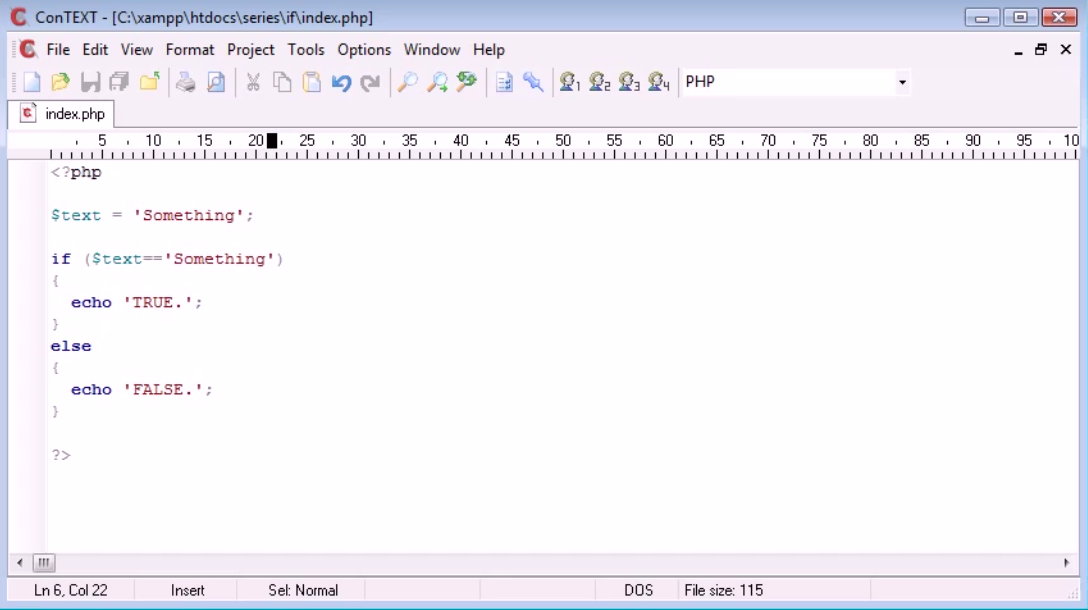 ExtraTutorials: if_if else Statement in php