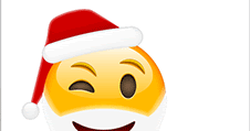 Santa's Wink | Symbols & Emoticons