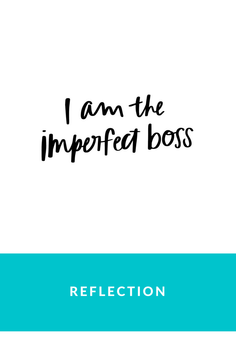 Imperfect Boss Reflection