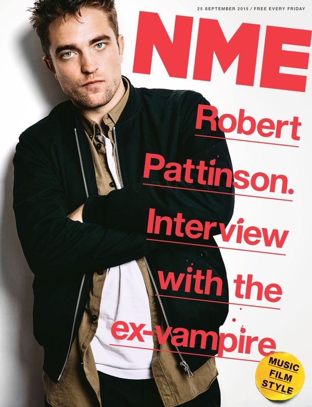 Robert Pattinson en Español: Rob en la portada de NME Magazine (UK ...
