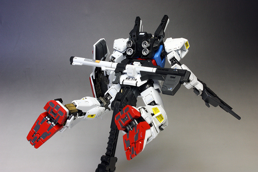 GUNDAM GUY: RG 1/144 Gundam Mk-II [Amuro Ray Custom] - Customized Build