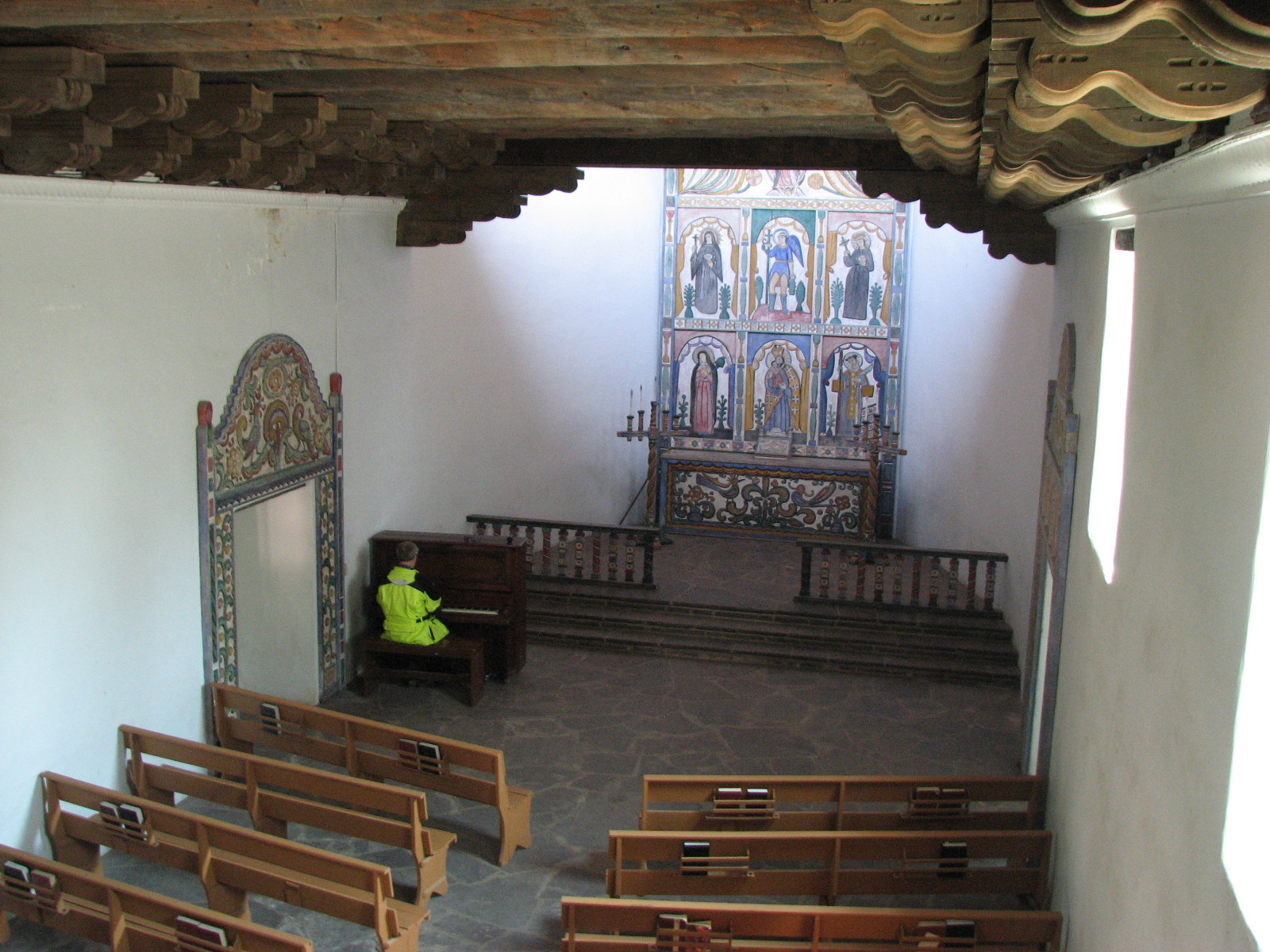 Pam Holnback: La Foret Chapel Back Gate