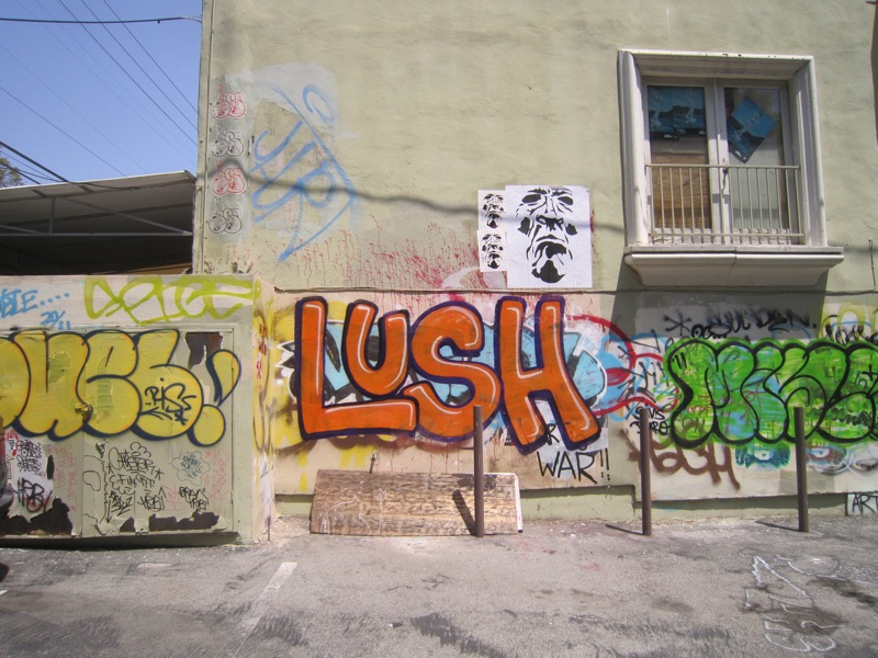 MELROSEandFAIRFAX: Lush Graffiti
