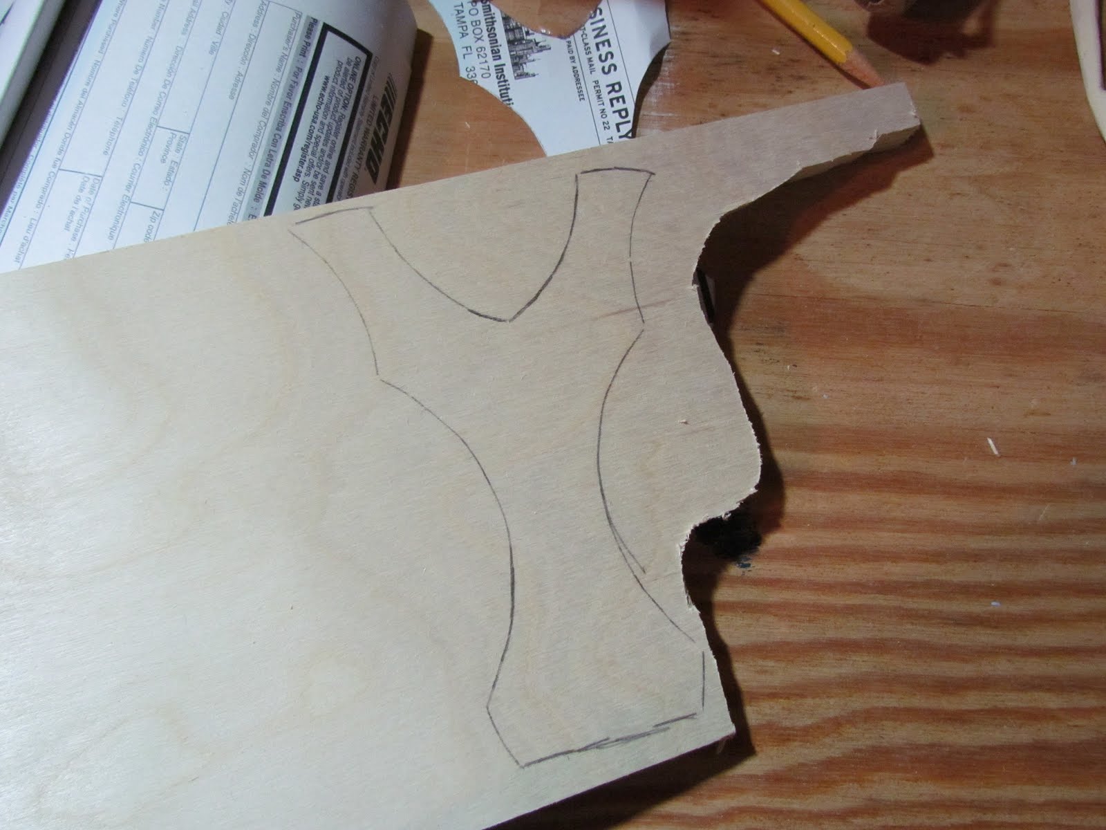 Woodlake Bushcraft: Slingshot design part 1, template design.