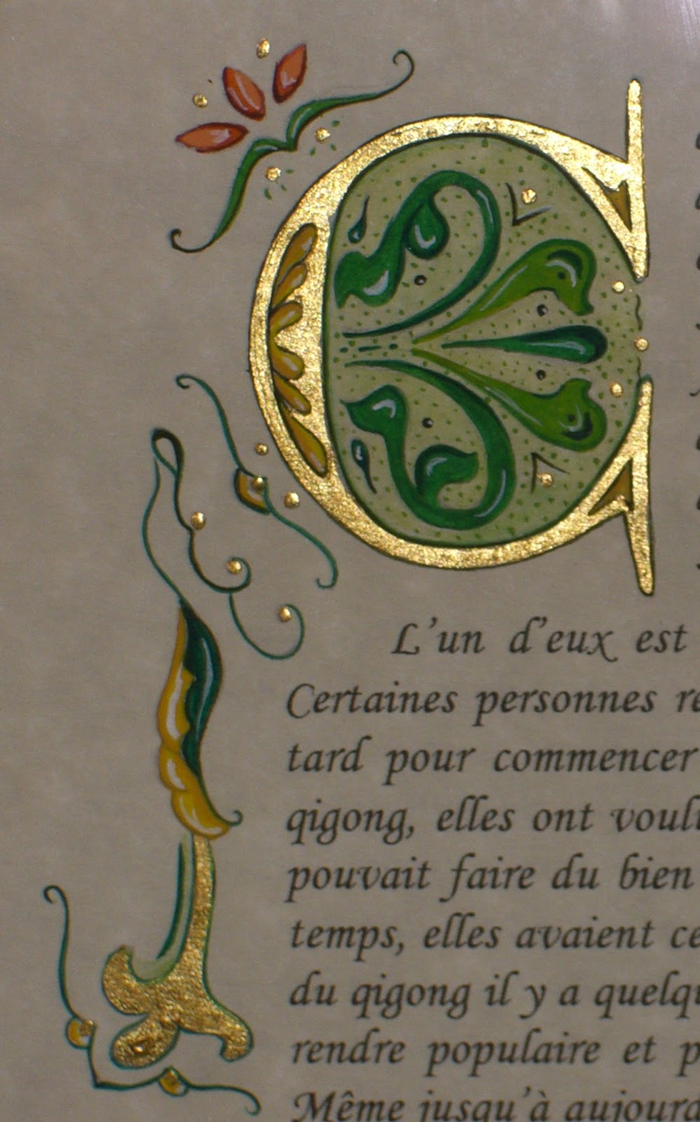 L'art en Lumière: Lettrines