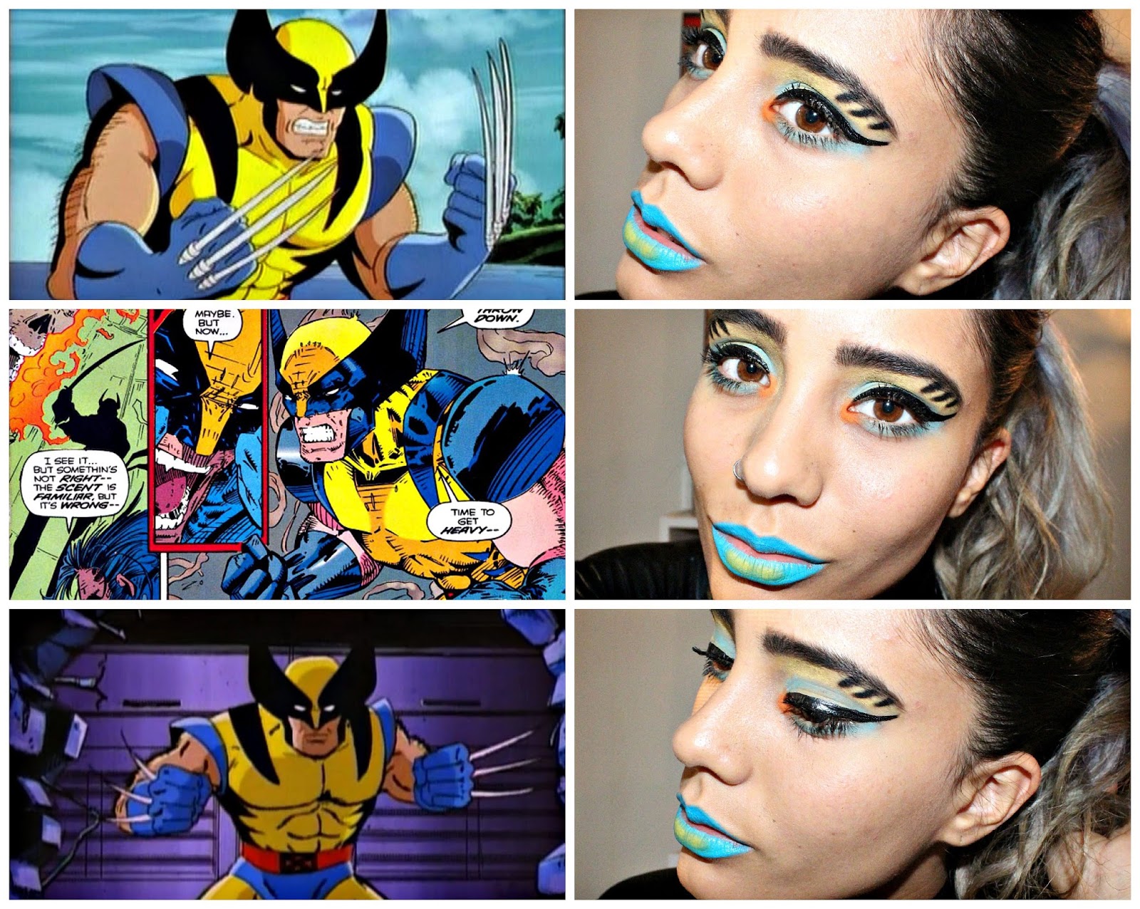 Makeup Monday: Comic Inspired Makeup - X-Men's Wolverine. - Nubia's ...