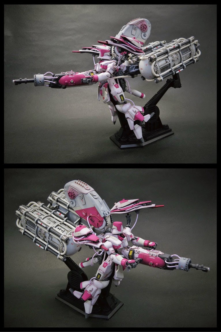 GUNDAM GUY: HG 1/144 Gaza C Mega Launcher Equipment - Custom Build