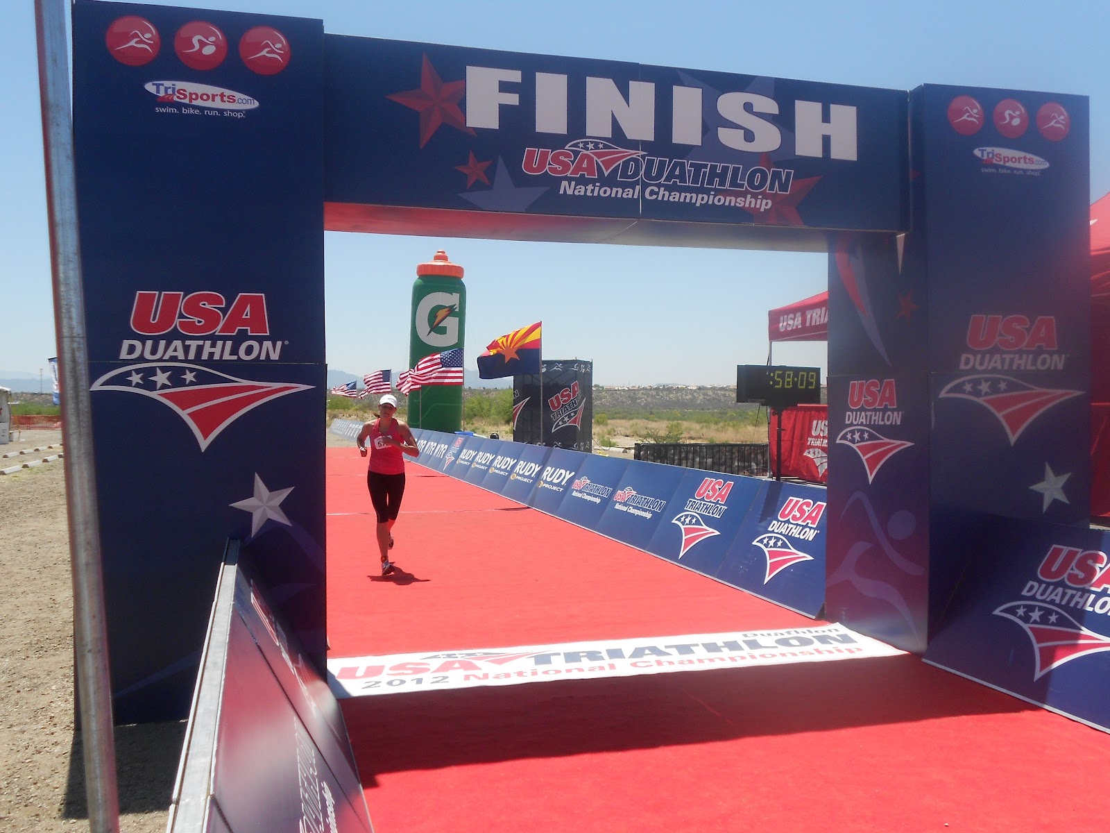 Chad & Debbie Crowther: Deb's Duathlon