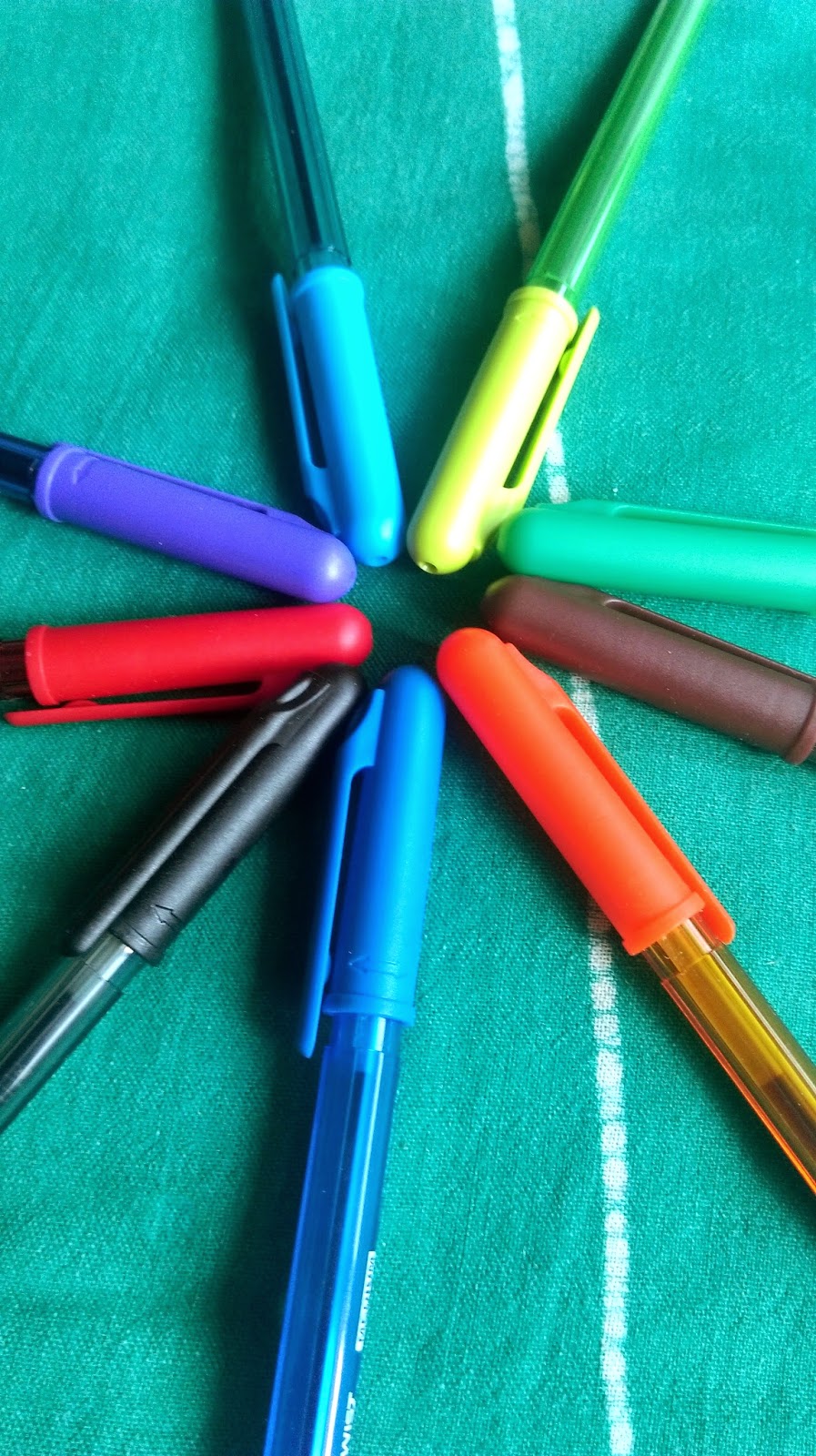 Colourful Pens - The Pretty City Girl