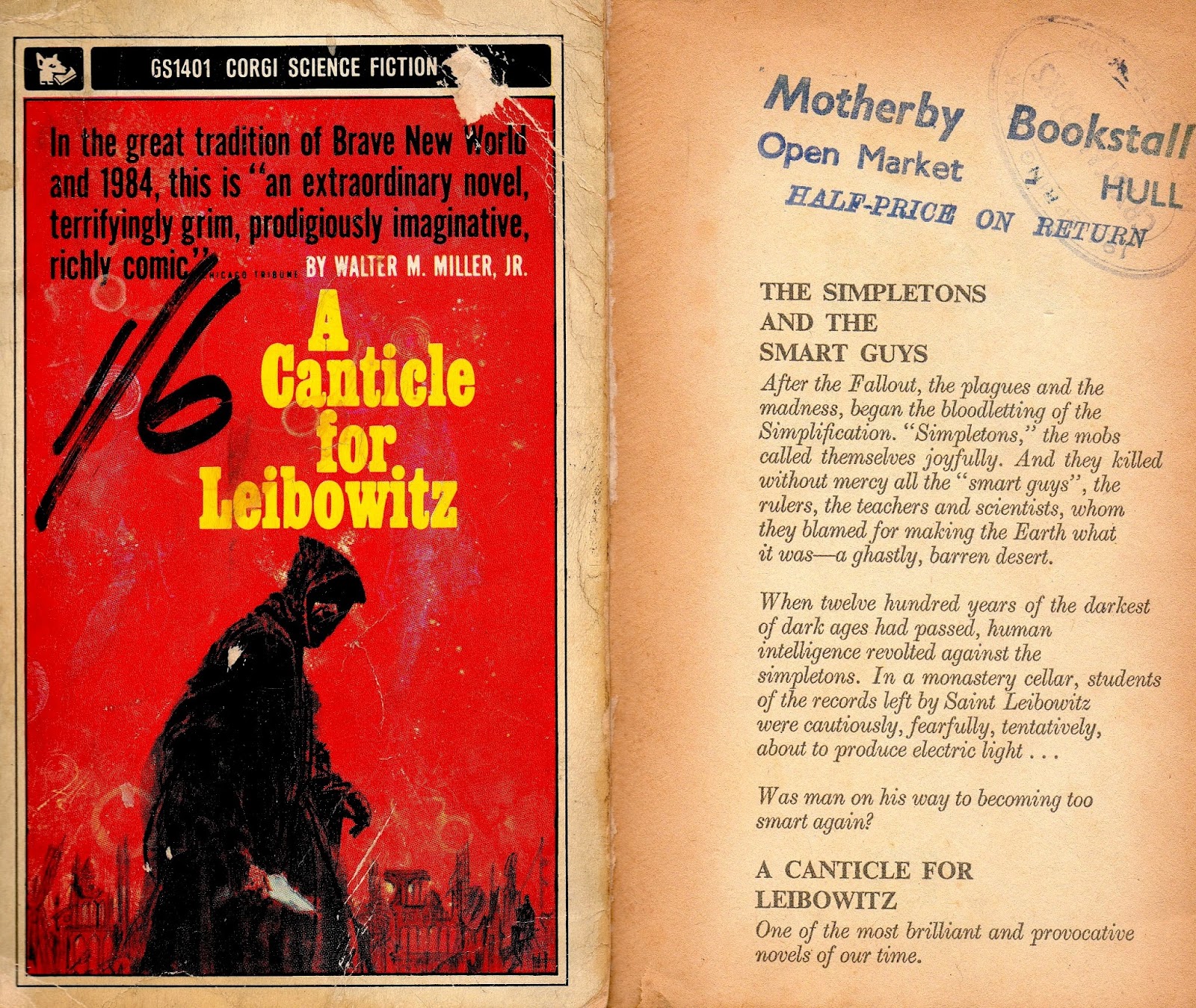 Eight Miles Higher: Classic SF: Walter M Miller Jr 'A Canticle For ...