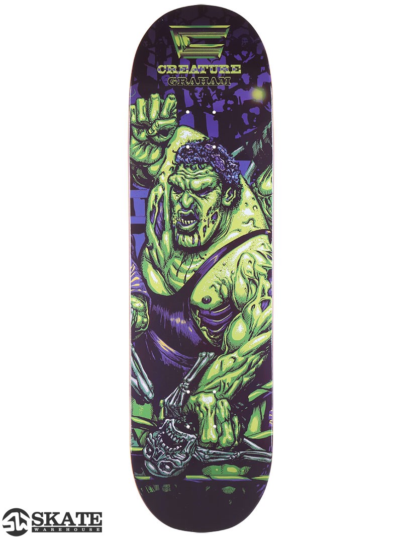 Sir Jorge's WWE Blog : Creature Skateboards Zombie Skateboard Decks WWE ...