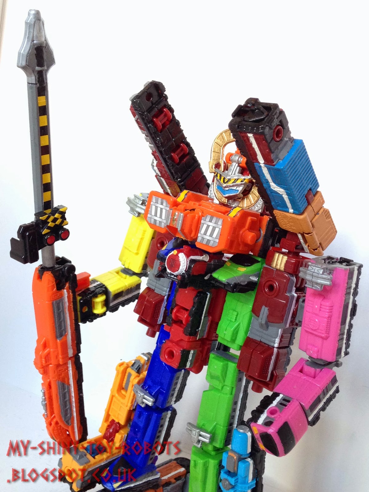 My Shiny Toy Robots: Toybox REVIEW: Ressha Sentai ToQger Minipla Build ...