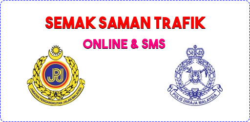 Cara check saman polis melalui sms,