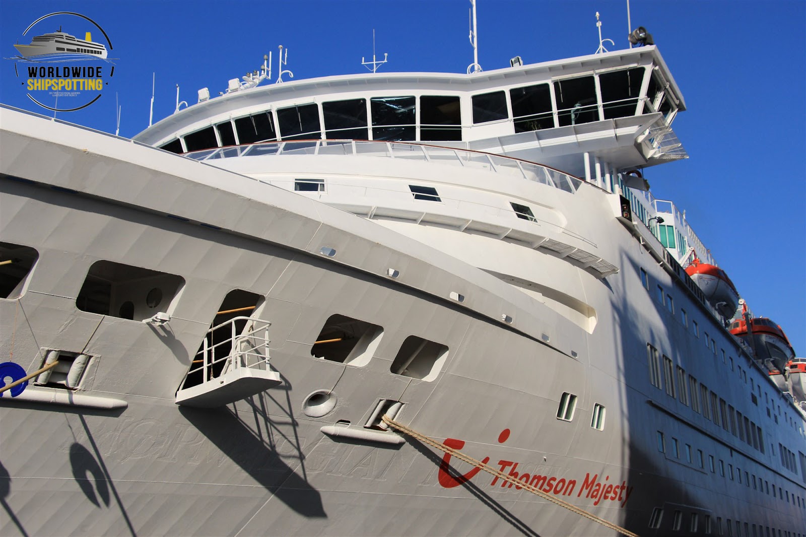 WORLD WIDE SHIPSPOTTING: THOMSON MAJESTY ex. NORWEGIAN MAJESTY ex ...