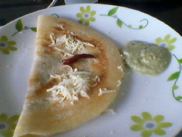 Cheese dosa | Cheese chilli italian dosa recipe | Annapurna